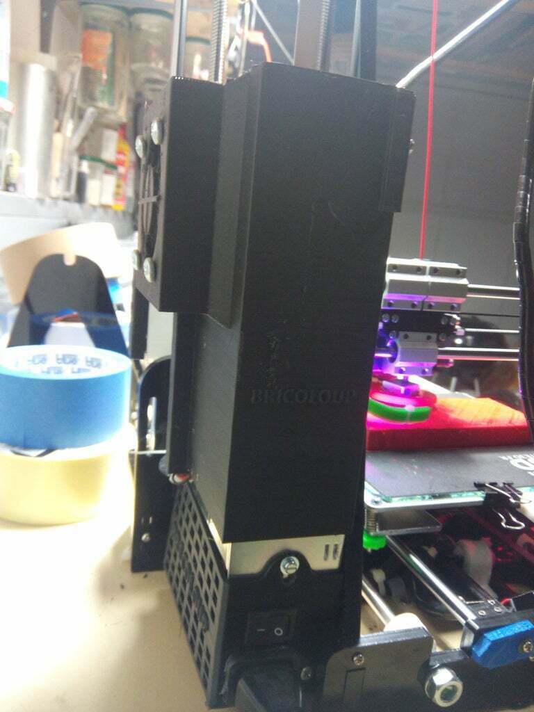 Free STL file 60mm power fan shroud・3D printer model to download・Cults